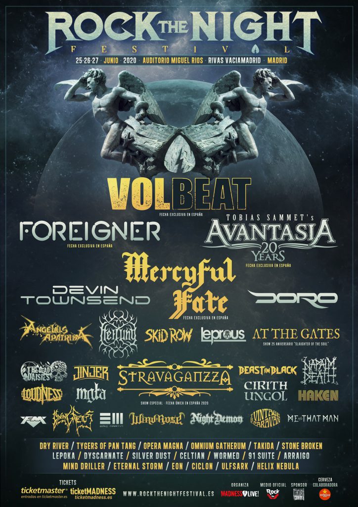 Rock The Night, primero de los macrofestivales de rock y metal en ...